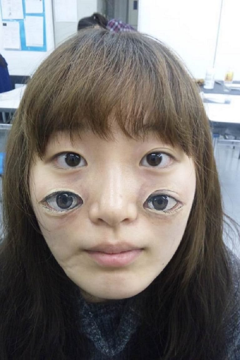 Japanese Artist Hikaru Cho and her hyperreal body paintings. Scary yet ...