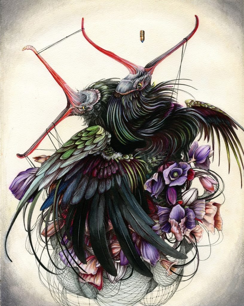 Stunning Human and Animal Drawings by Christina Mrozik | MOMENTS Journal