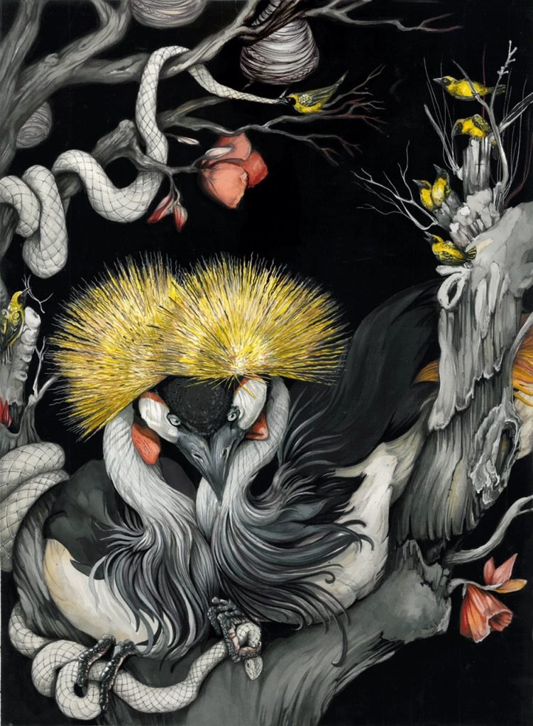 Stunning Human and Animal Drawings by Christina Mrozik | MOMENTS Journal