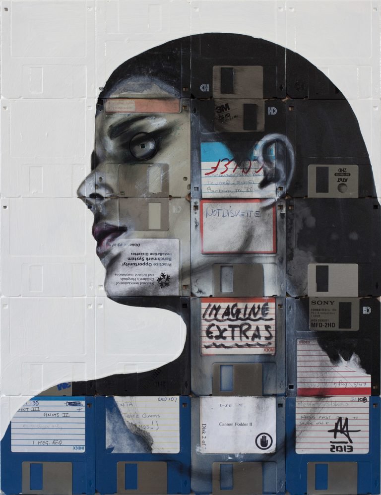 Portraits on Negative Films and Floppy Disks by Nick Gentry | MOMENTS ...