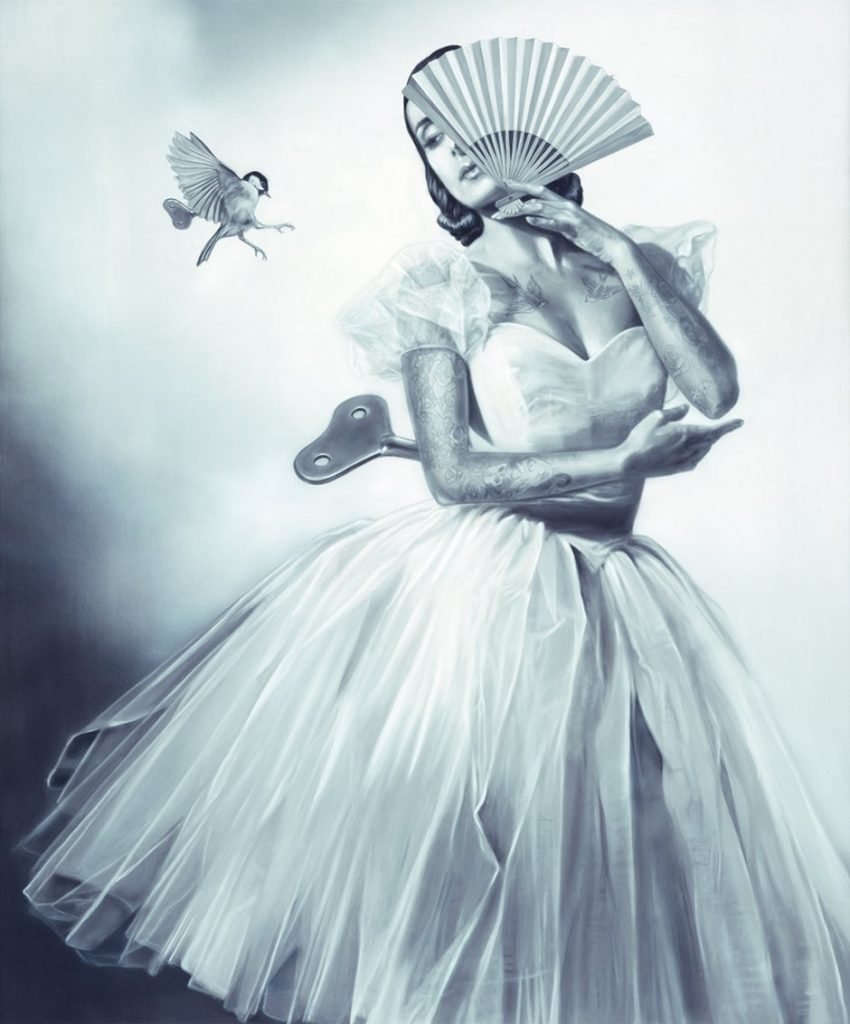 Zoé Byland: Surreal Black and White Paintings -- impeccably rendered ...