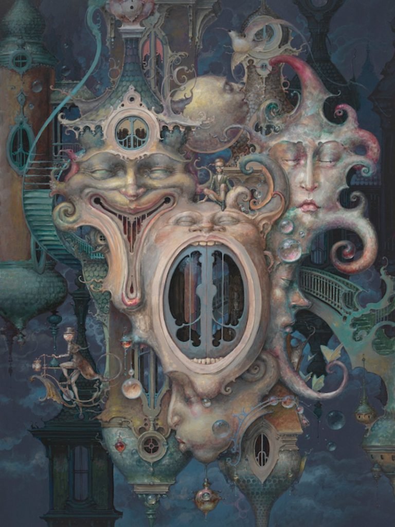 The Watercolor Paintings of Daniel Merriam -- stunningly magical ...