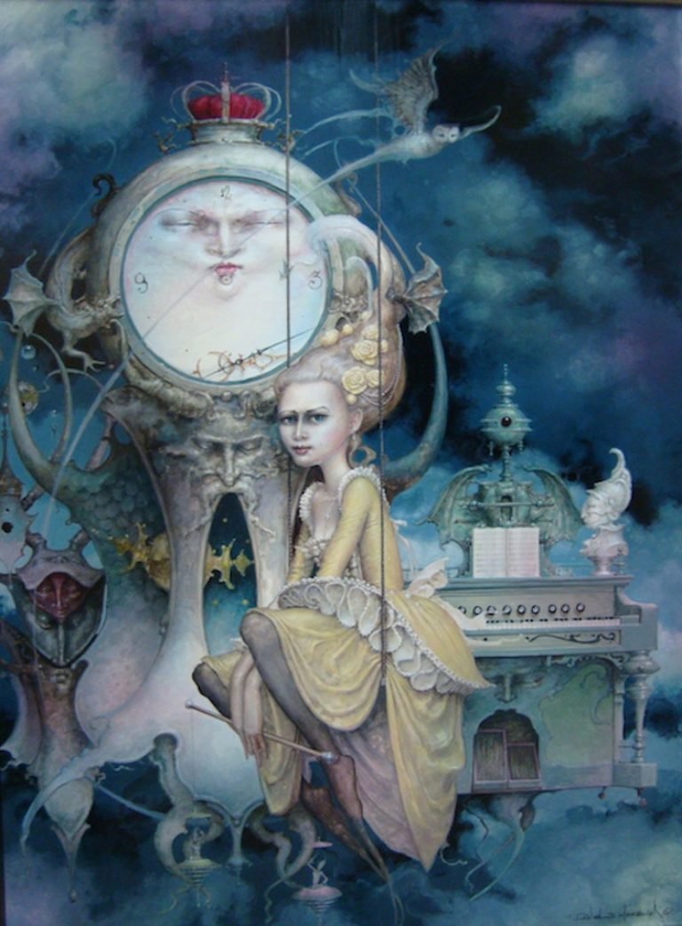 The Watercolor Paintings of Daniel Merriam -- stunningly magical ...