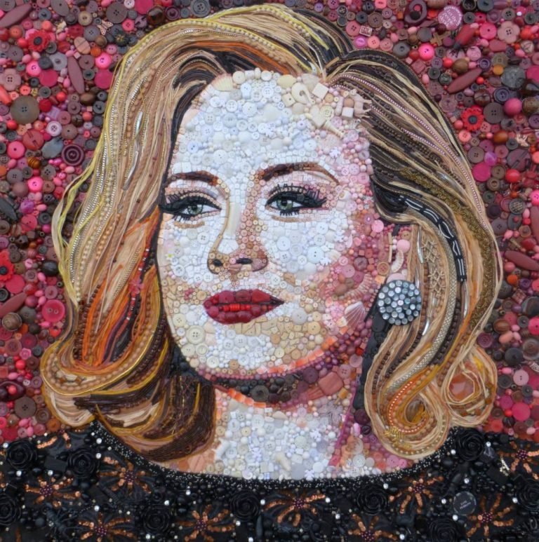 Incredible Portraits Made of Found Materials by Jane Perkins ...