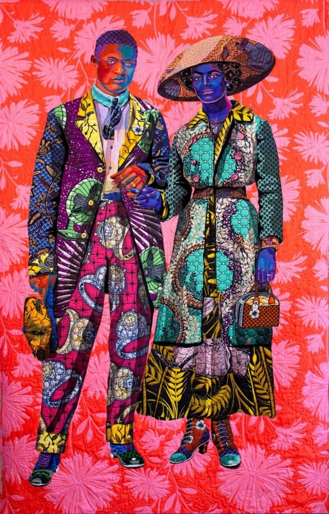 Colorful Portrait Quilts by Bisa Butler --- meticulously crafted with ...